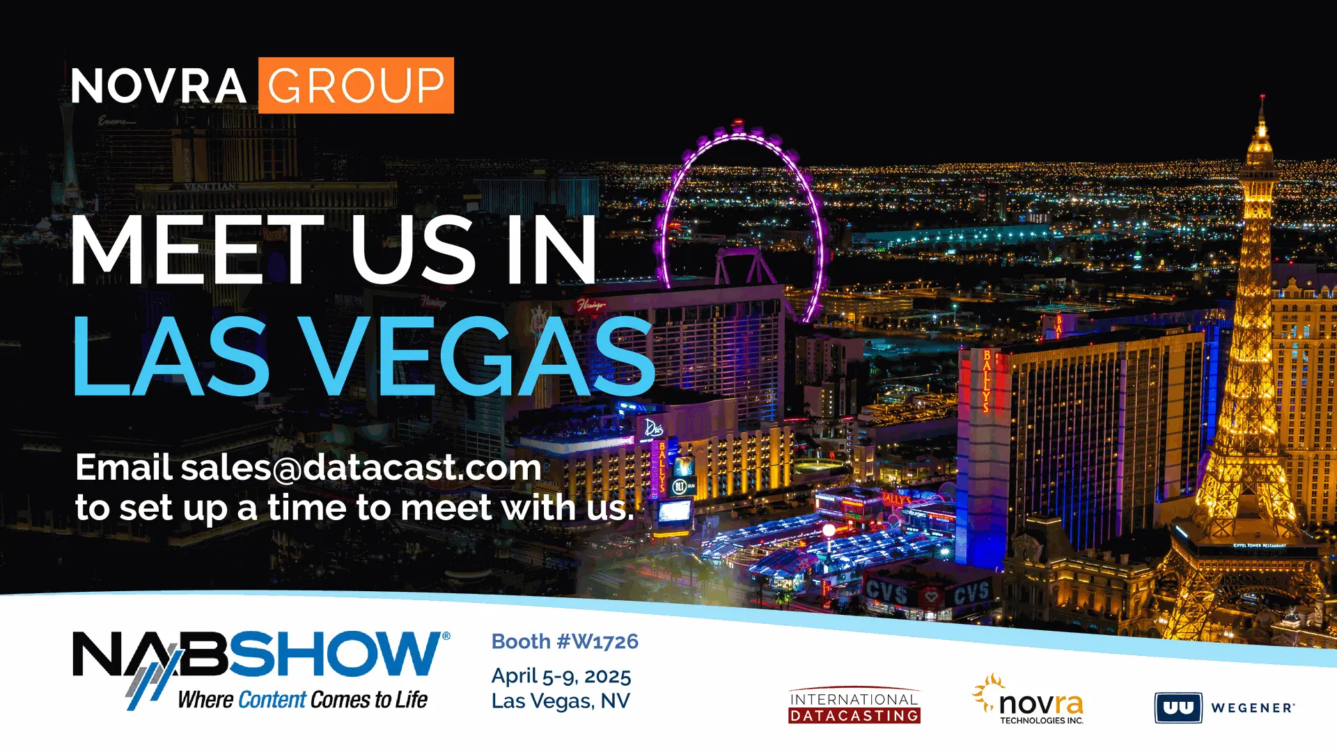 Novra Group Unveils New Cortex Control Platform at NAB Show 2025 ...